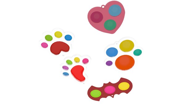 3D Simple Dimples Set model - TurboSquid 1767620