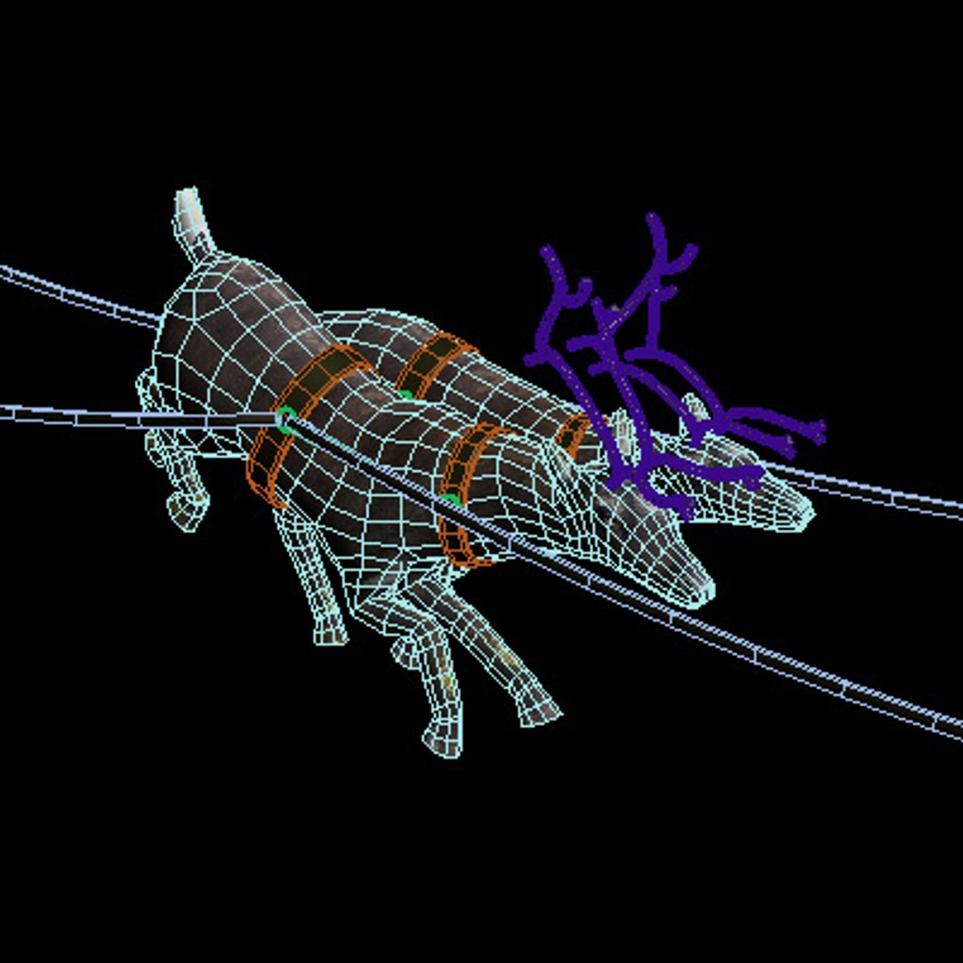 3ds Max Santa Sleigh Rig Animation