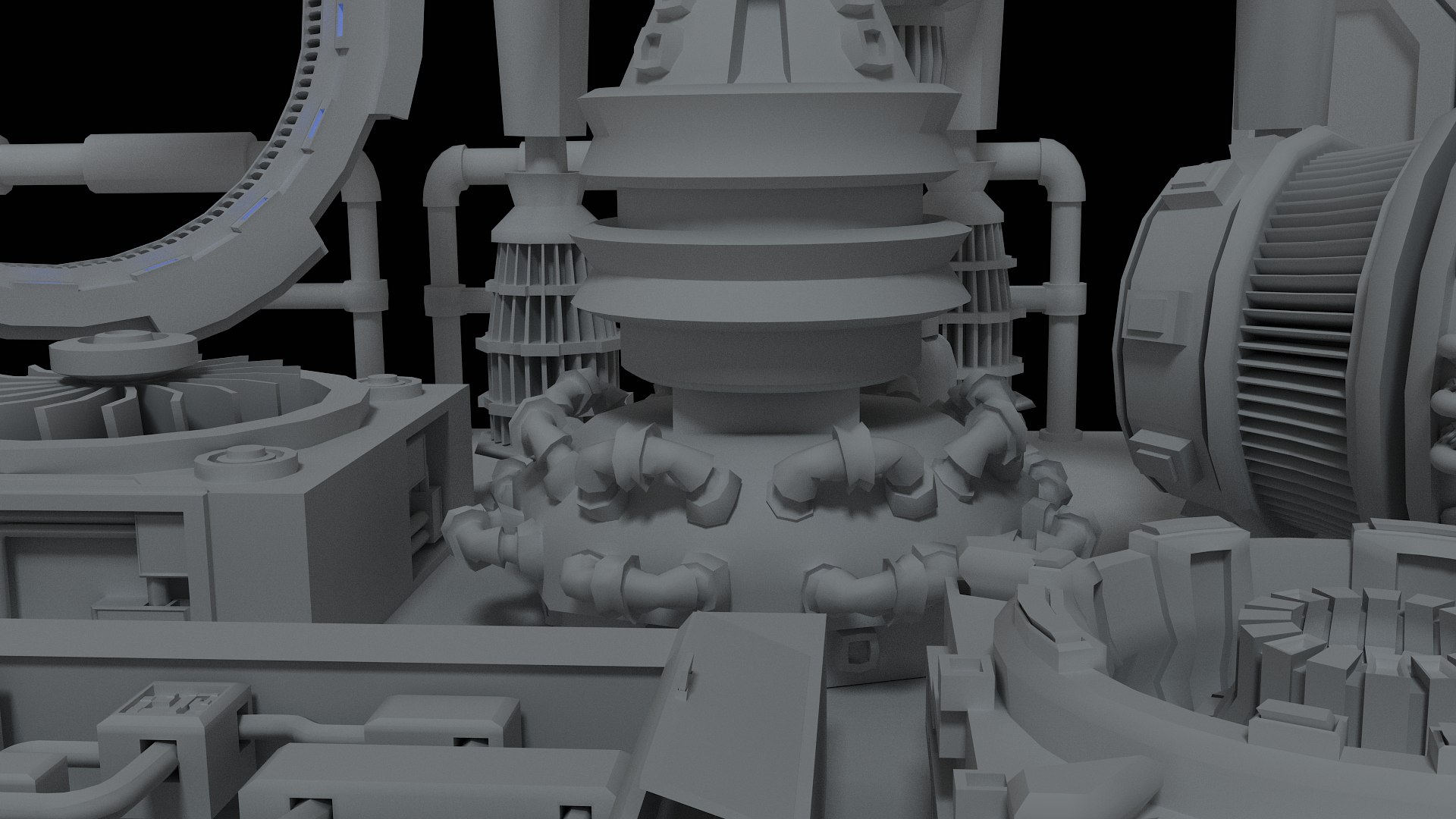 3d 3ds Doodads Spaceship