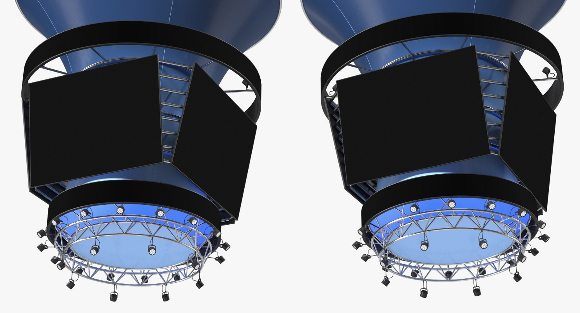 3D Blank Jumbotron - TurboSquid 1329008