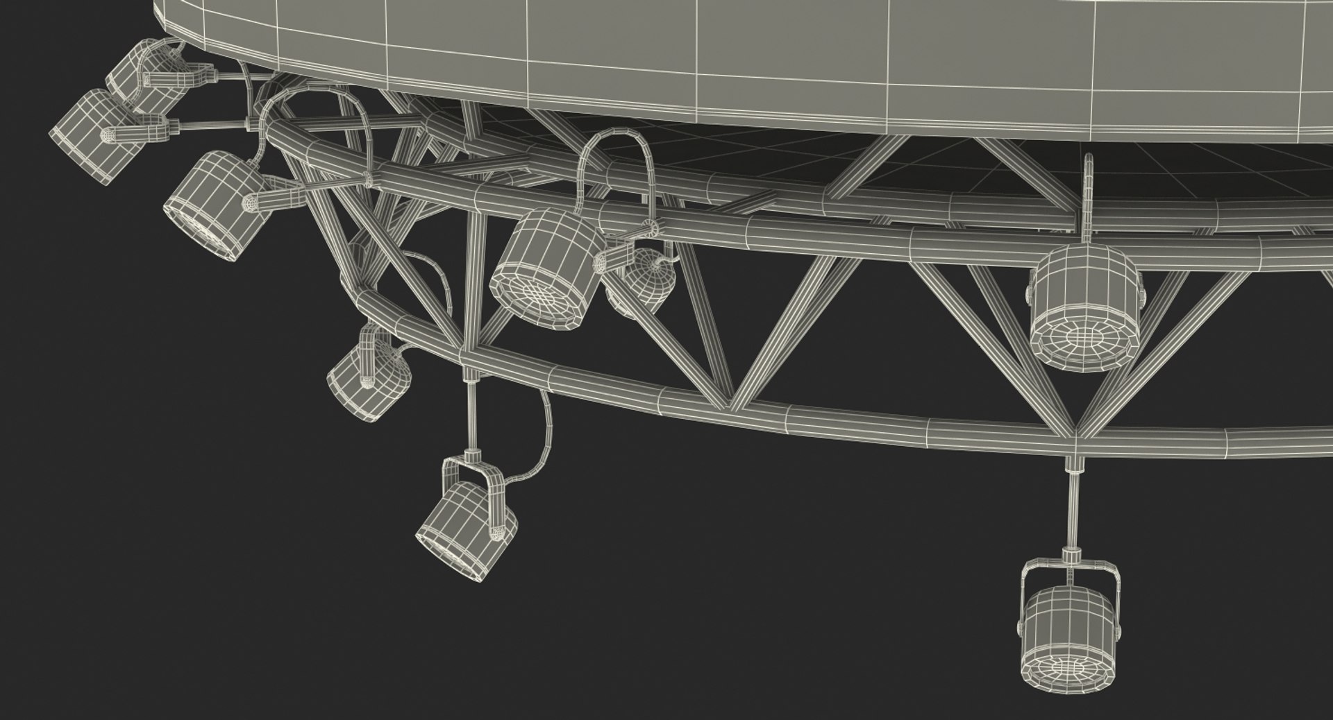 3D blank jumbotron - TurboSquid 1329008