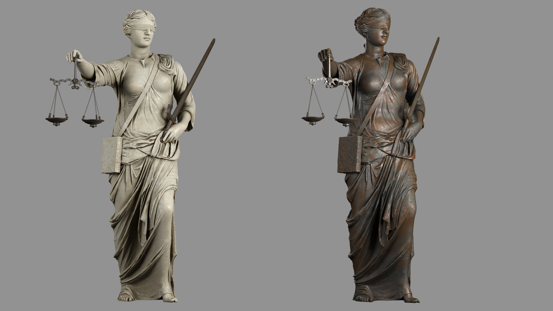 3D Lady Justice - TurboSquid 1705412