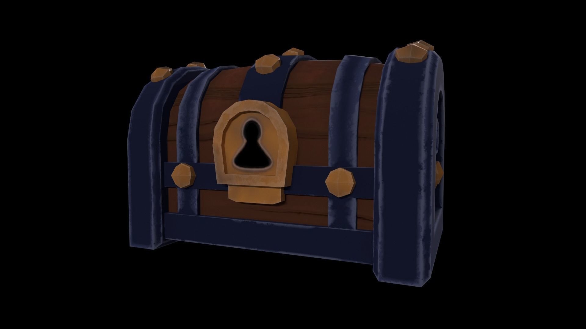 3D model Stylized Chest - Game Ready - Low Poly PBR 3D Model ...