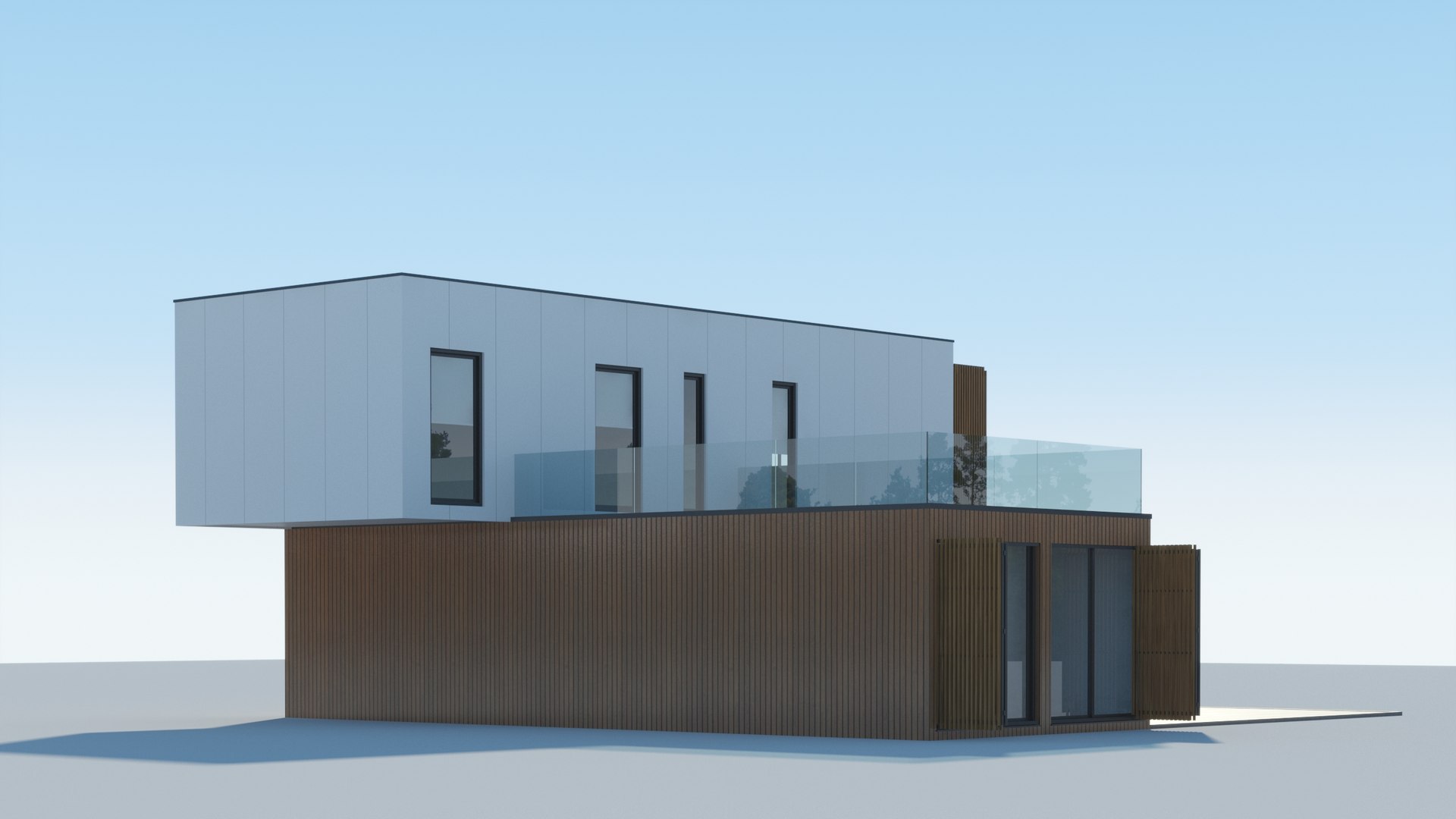 3D Container House Model - TurboSquid 2247169