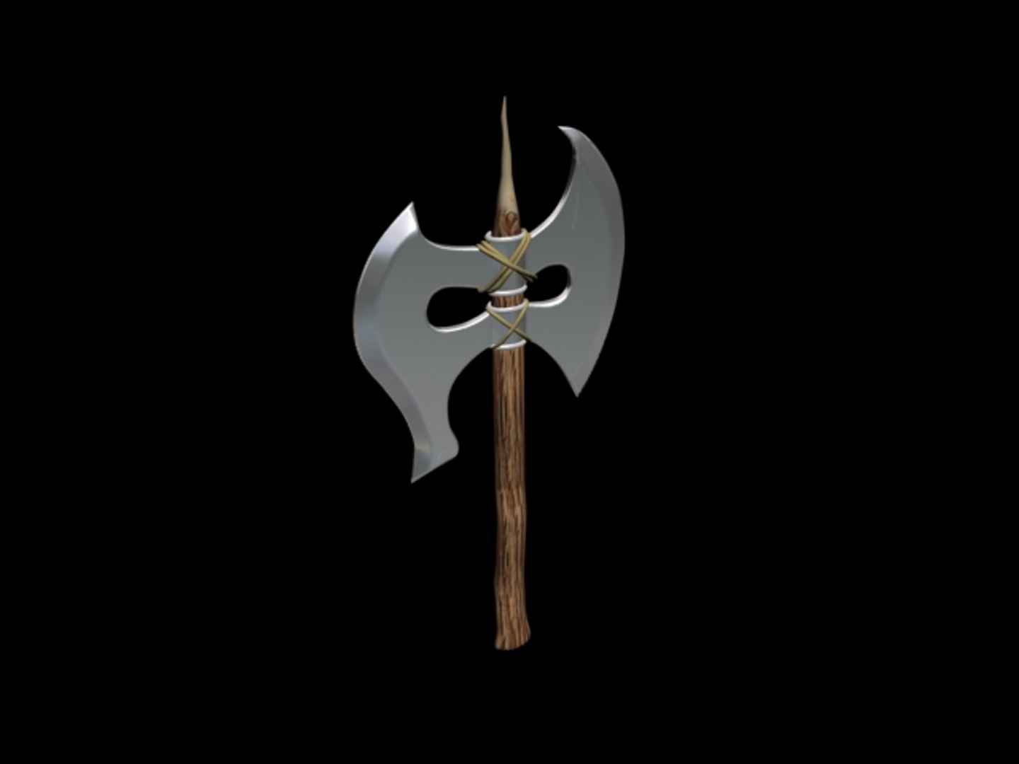 Free Sharp Ax 3d Model