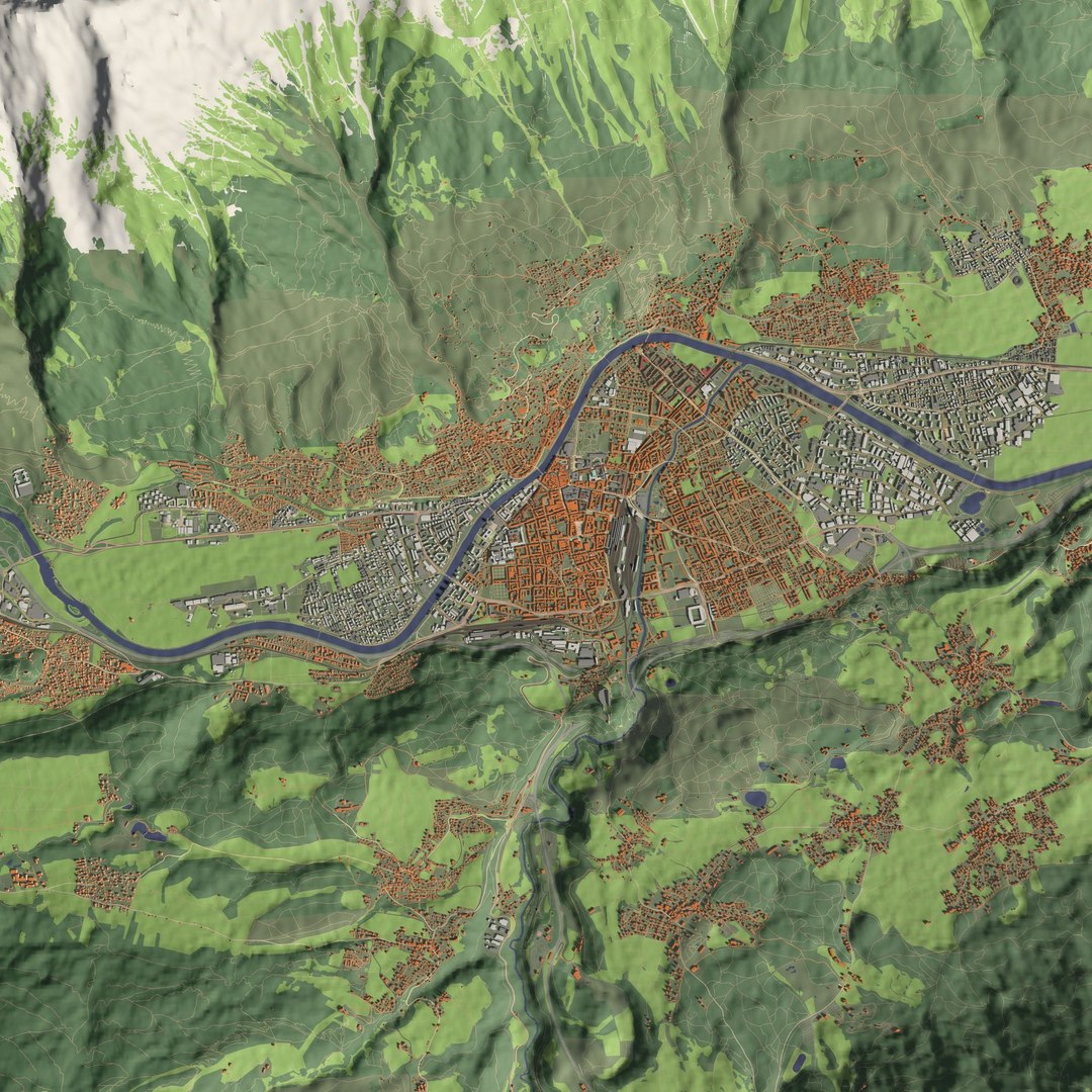 Innsbruck Austria - City And Urban 3D Model - TurboSquid 2237097