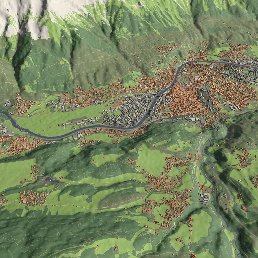 Innsbruck Austria - City And Urban 3D Model - TurboSquid 2237097