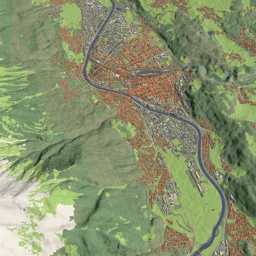 Innsbruck Austria - City And Urban 3D Model - TurboSquid 2237097