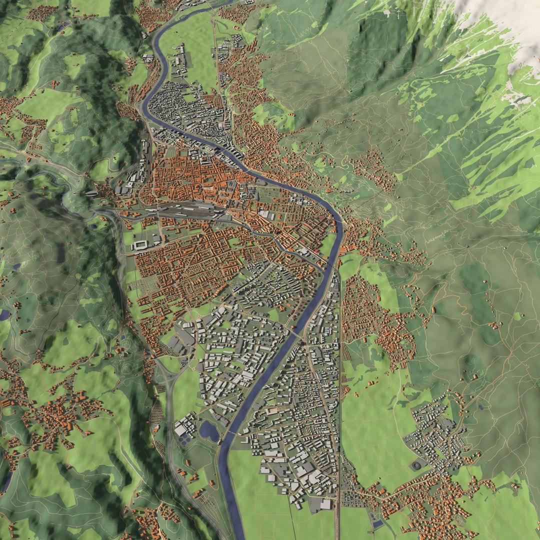 Innsbruck Austria - City And Urban 3D Model - TurboSquid 2237097