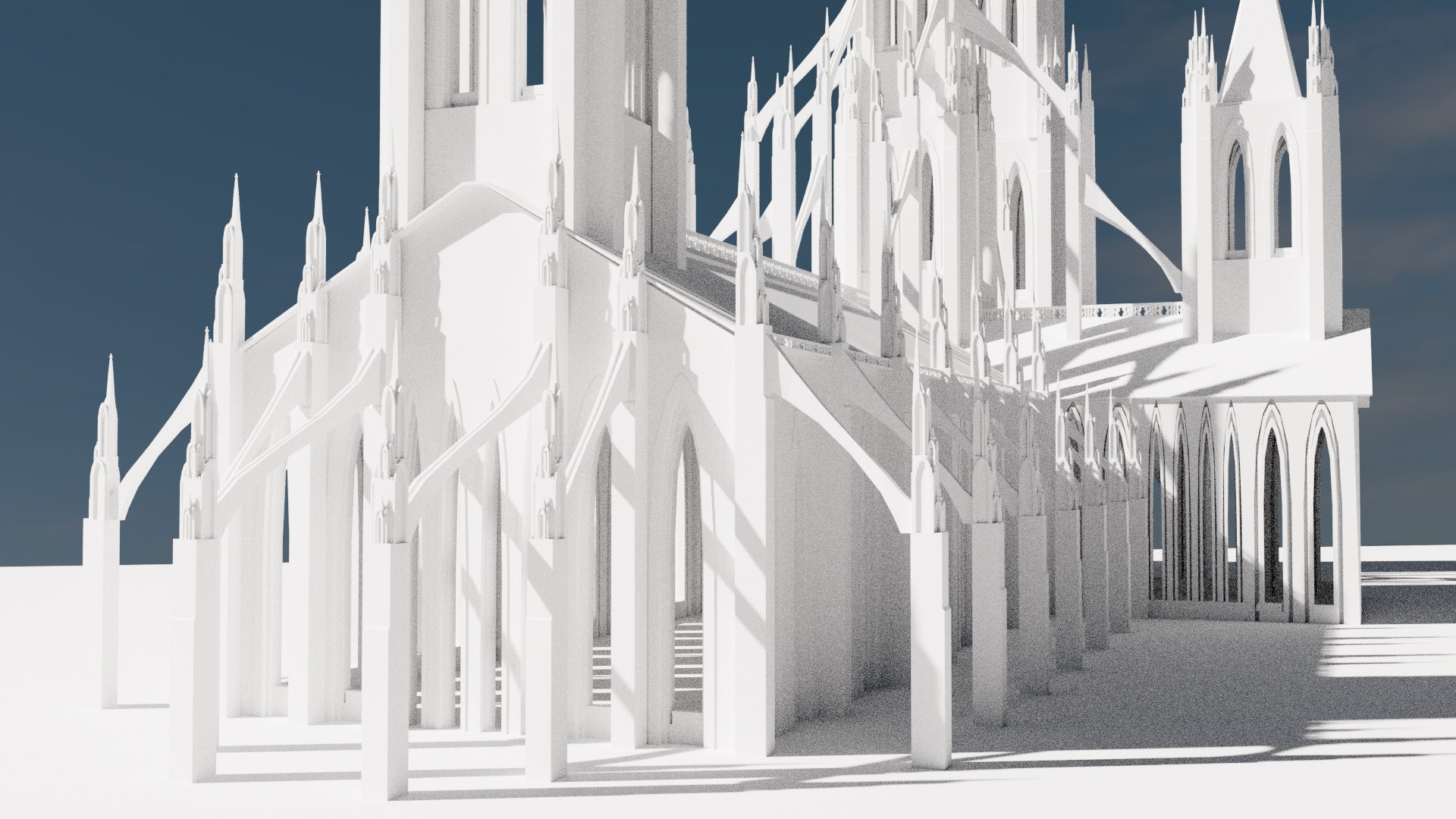 Original Gothic Cathedral 3D Model - TurboSquid 1341604