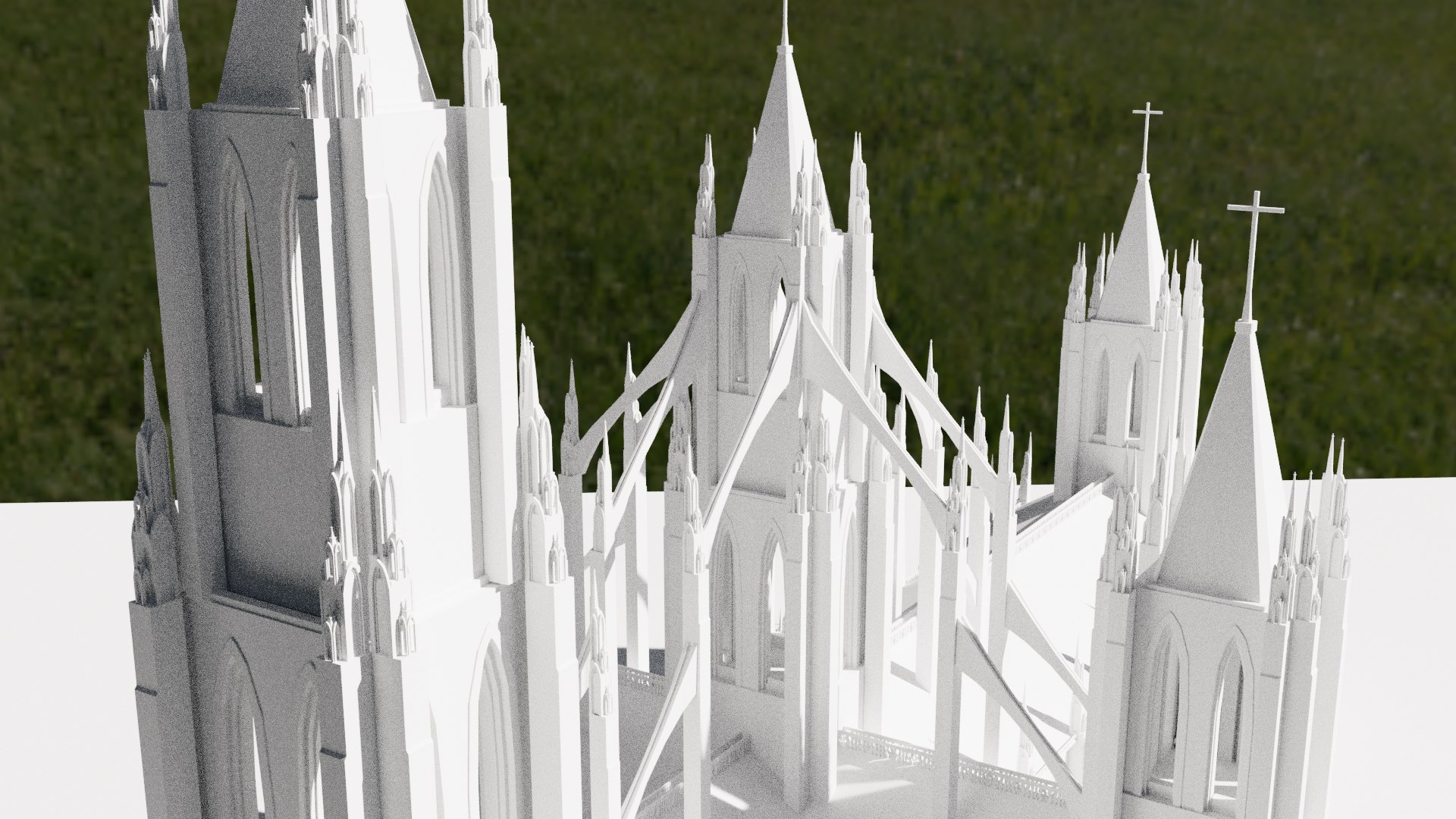 Original Gothic Cathedral 3D Model - TurboSquid 1341604