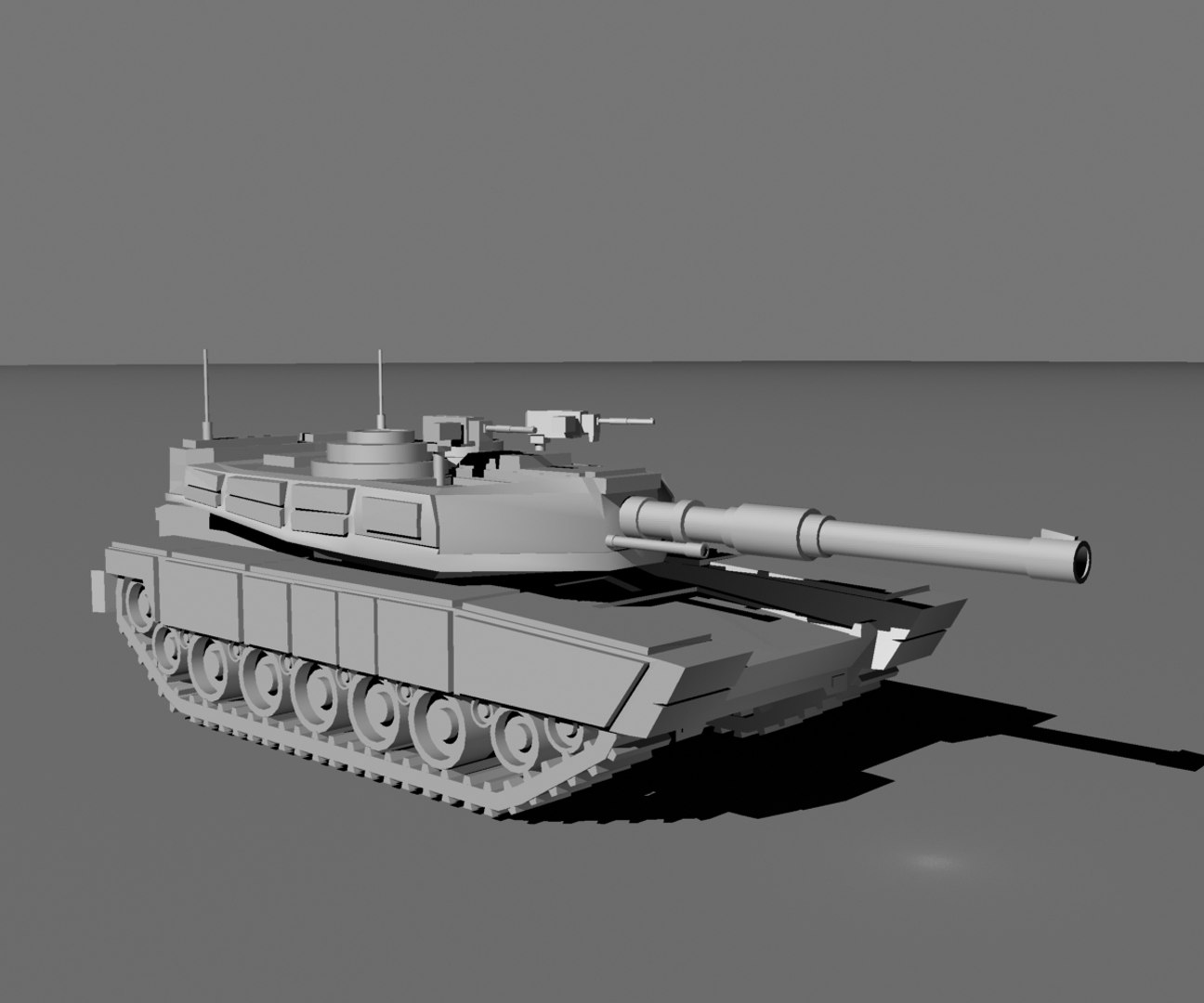 3d tank m1a abrams