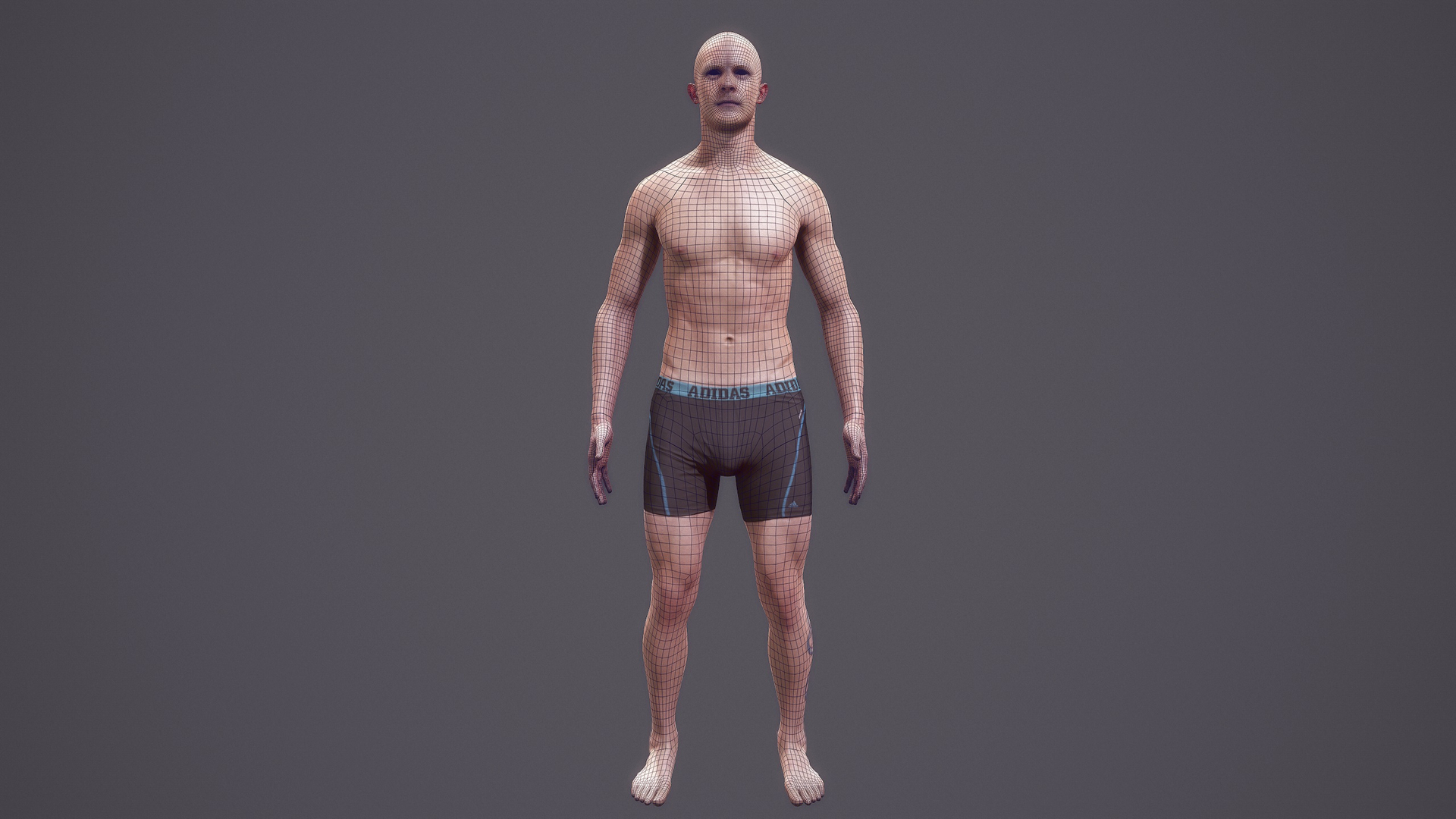 3d model character human - scans
