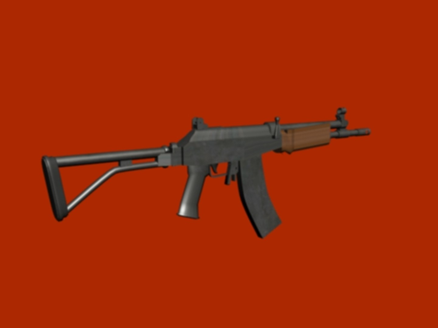 3d Ak4 Rifle
