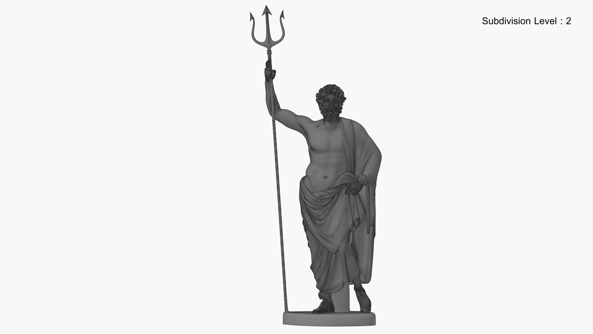 Poseidon model - TurboSquid 1930932