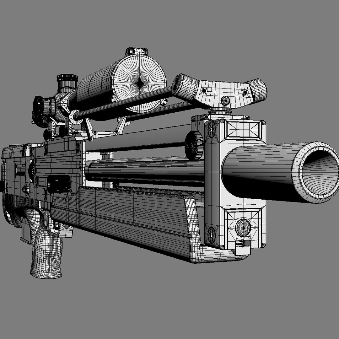 3d Sniper Rifle Walther Wa Model