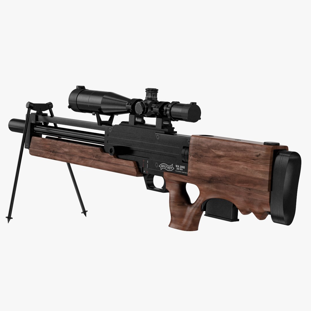 3d Sniper Rifle Walther Wa Model