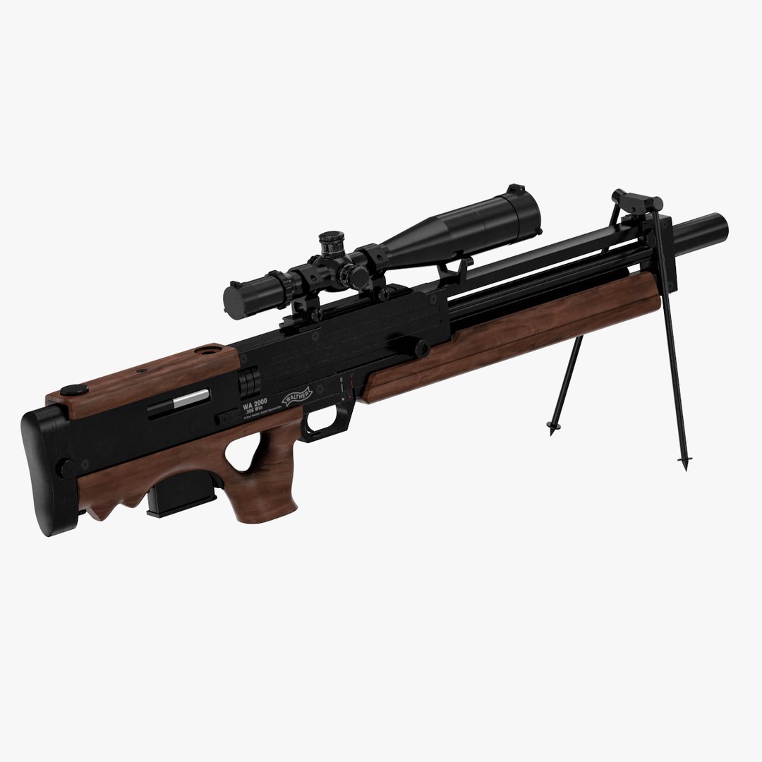 3d Sniper Rifle Walther Wa Model