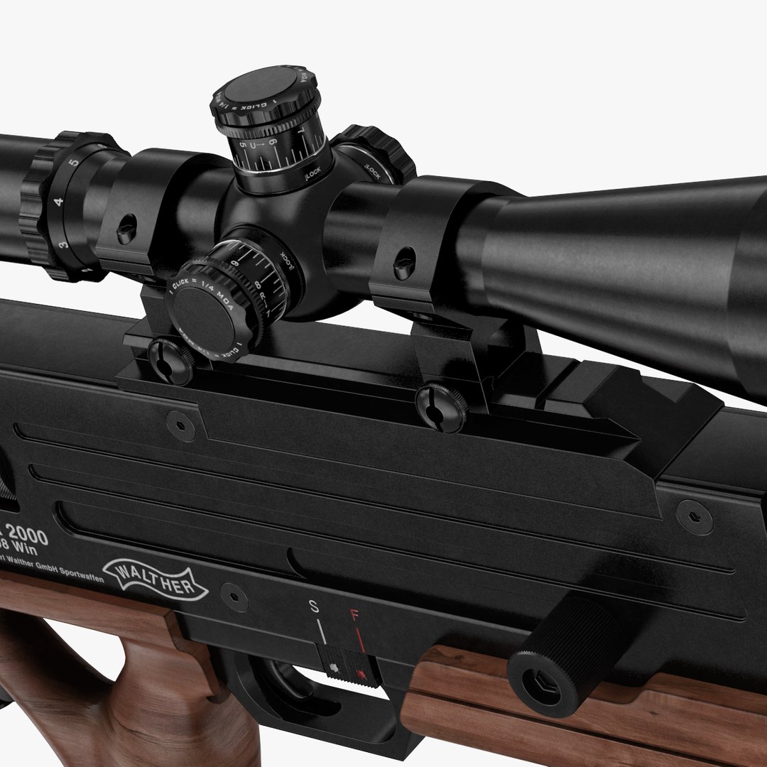 3d Sniper Rifle Walther Wa Model