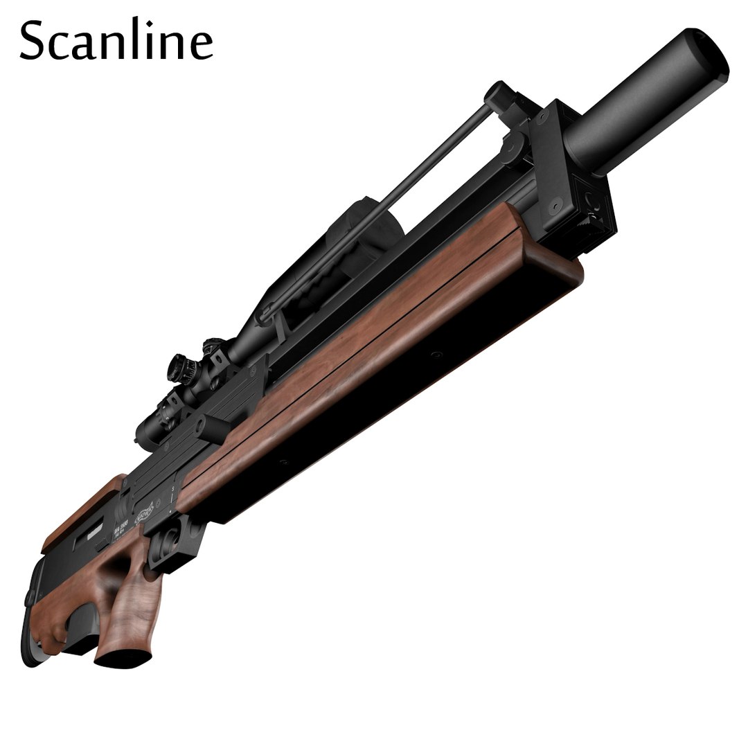 3d Sniper Rifle Walther Wa Model