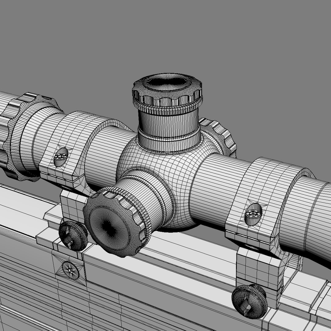 3d Sniper Rifle Walther Wa Model