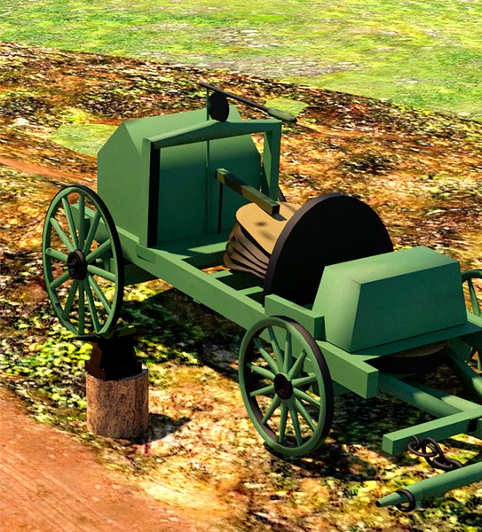 modelo 3d Napoleonic Mobile Forge - TurboSquid 1996236