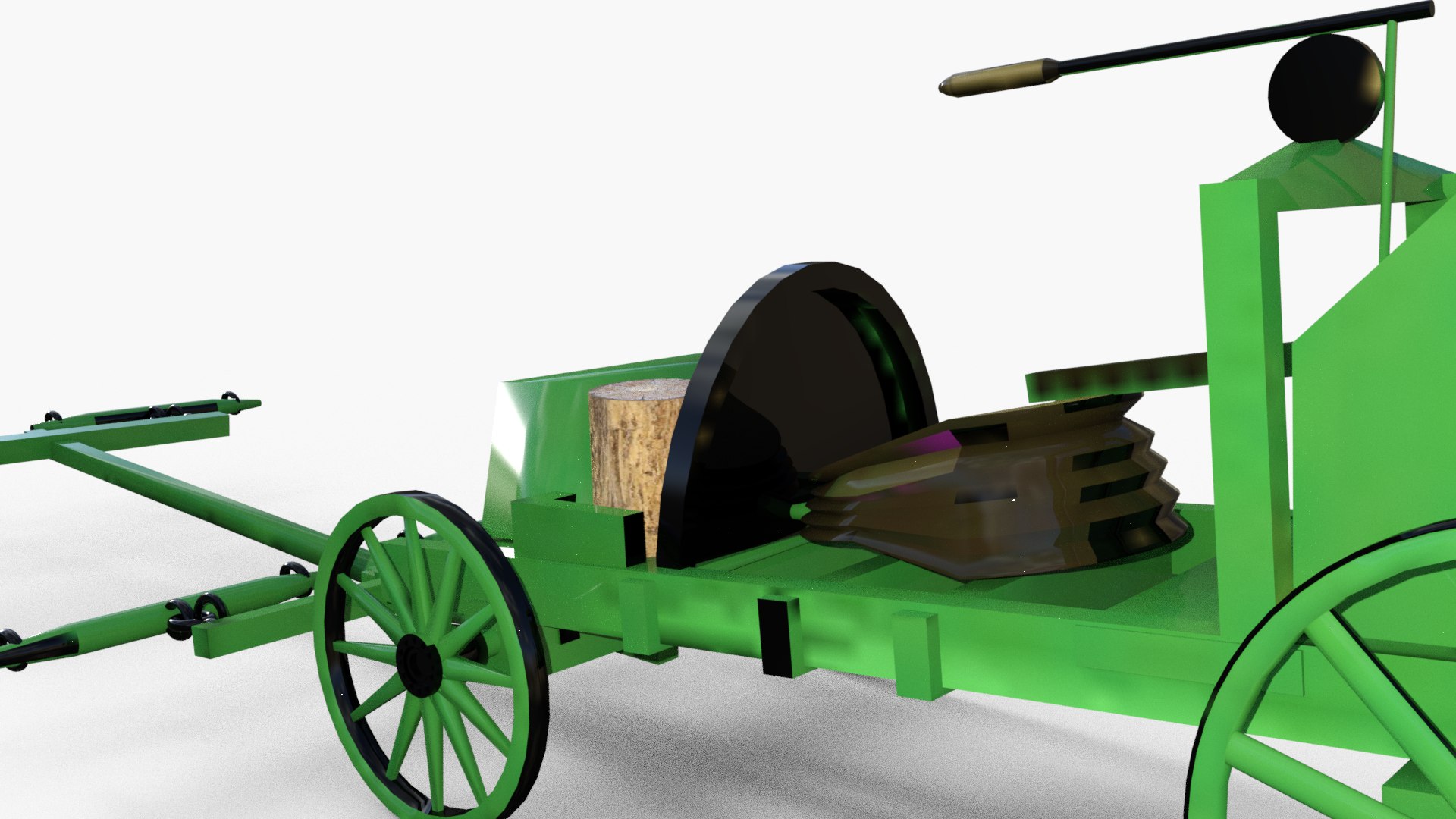 3D Napoleonic Mobile Forge - TurboSquid 1996236