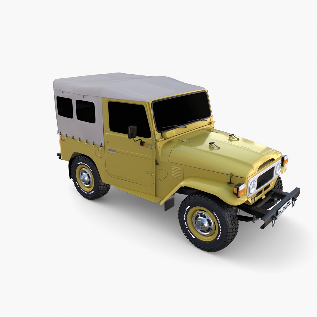 3D Model Generic 4x4 Car V2 - TurboSquid 2009689