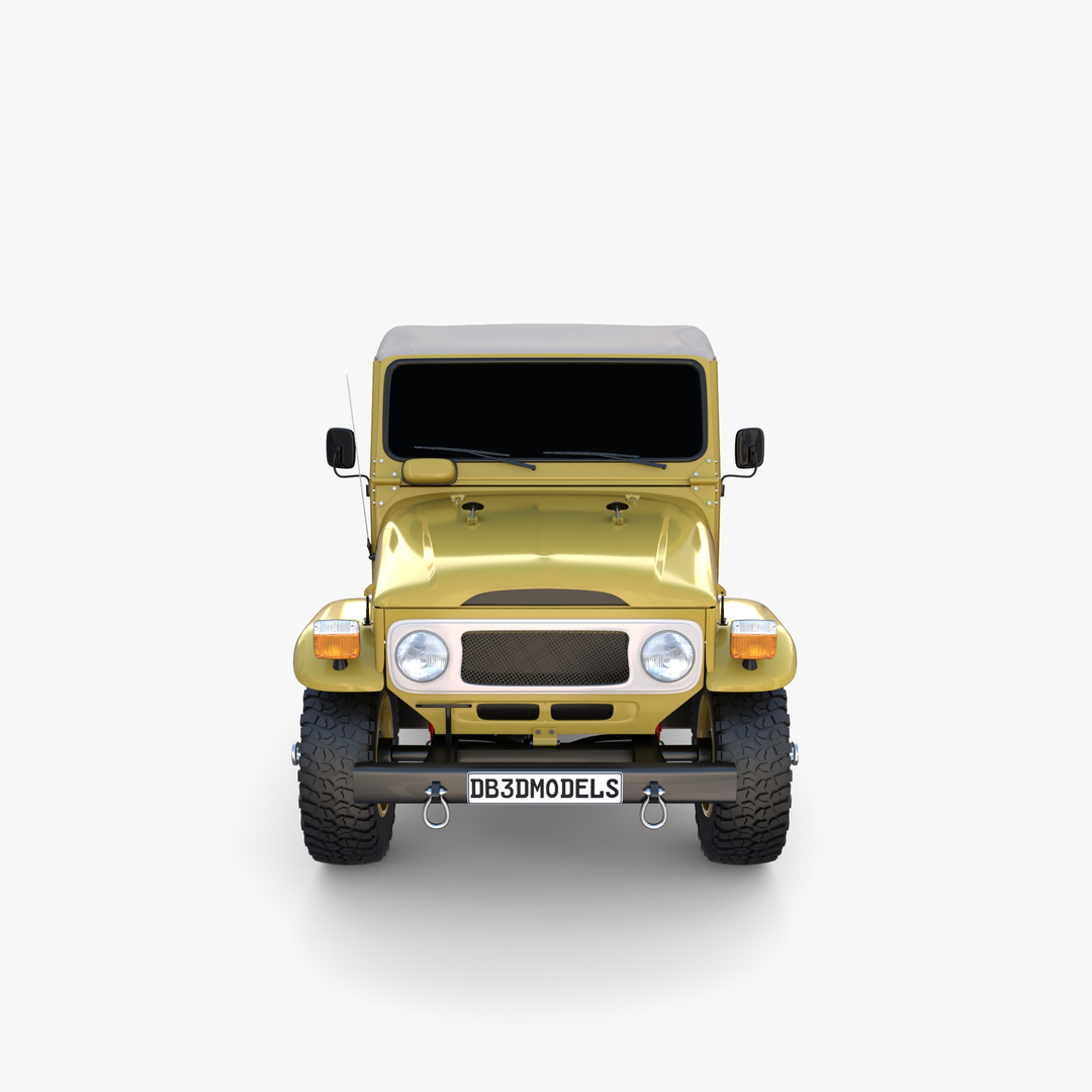 3D Model Generic 4x4 Car V2 - TurboSquid 2009689