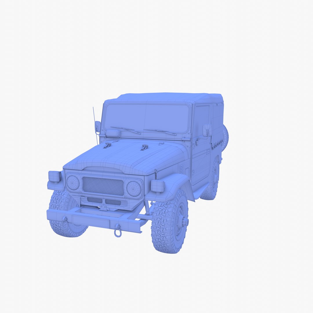 3D Model Generic 4x4 Car V2 - TurboSquid 2009689