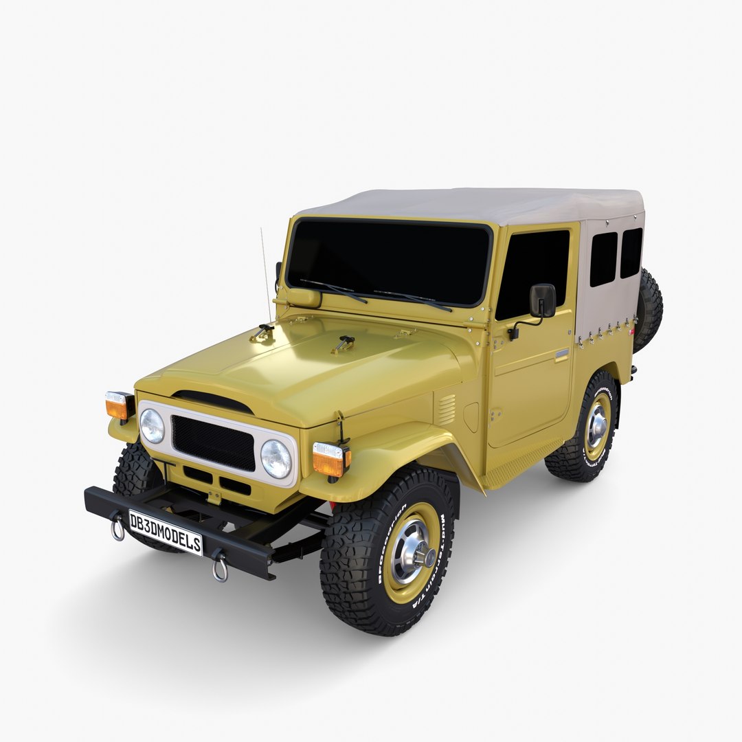 3D Model Generic 4x4 Car V2 - TurboSquid 2009689