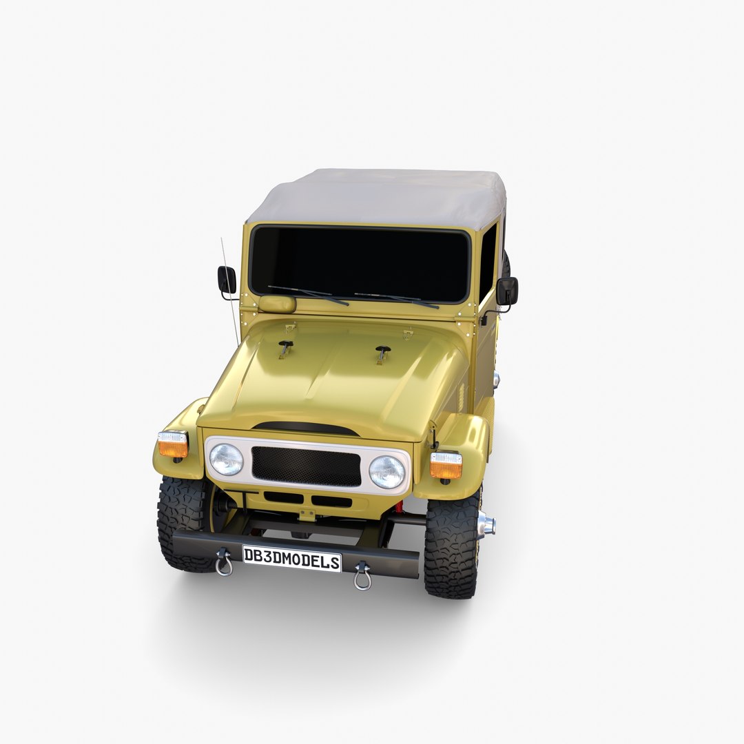 3D Model Generic 4x4 Car V2 - TurboSquid 2009689