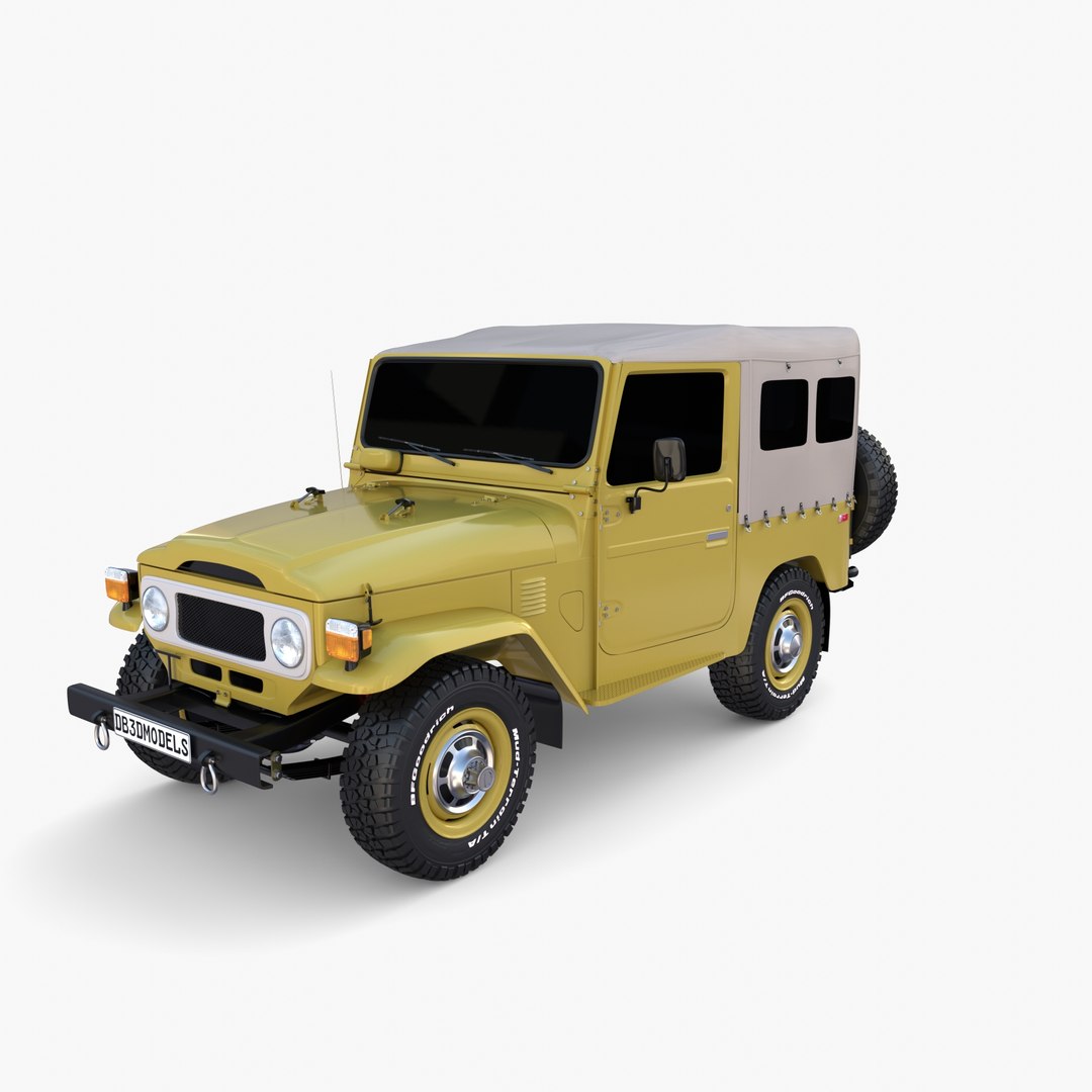 3D Model Generic 4x4 Car V2 - TurboSquid 2009689