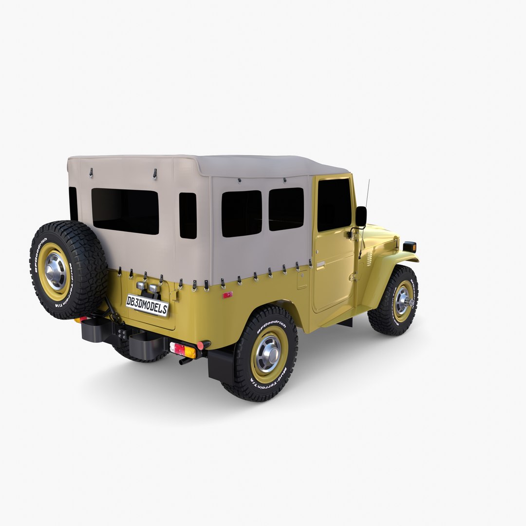3D Model Generic 4x4 Car V2 - TurboSquid 2009689