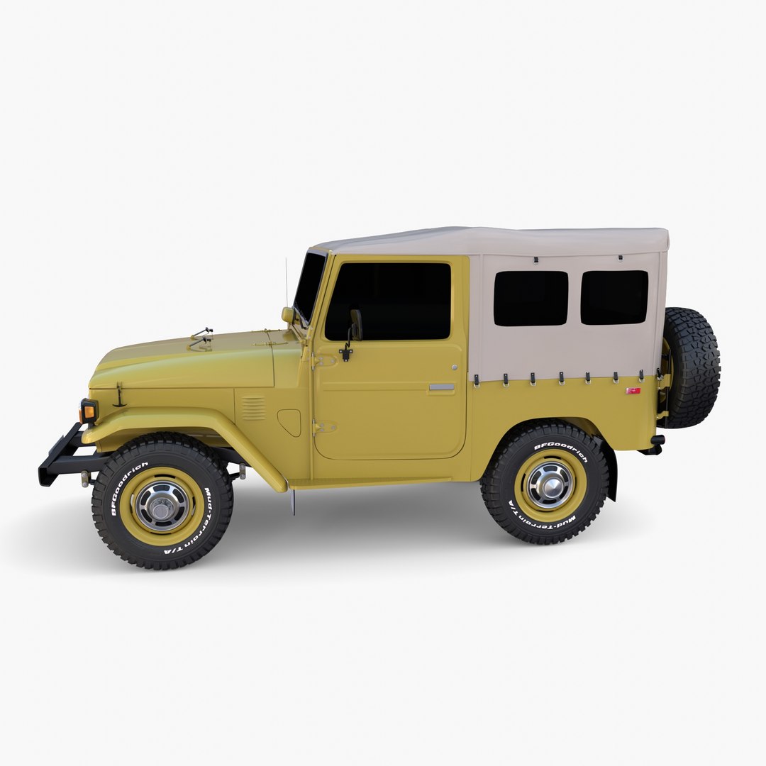 3D Model Generic 4x4 Car V2 - TurboSquid 2009689