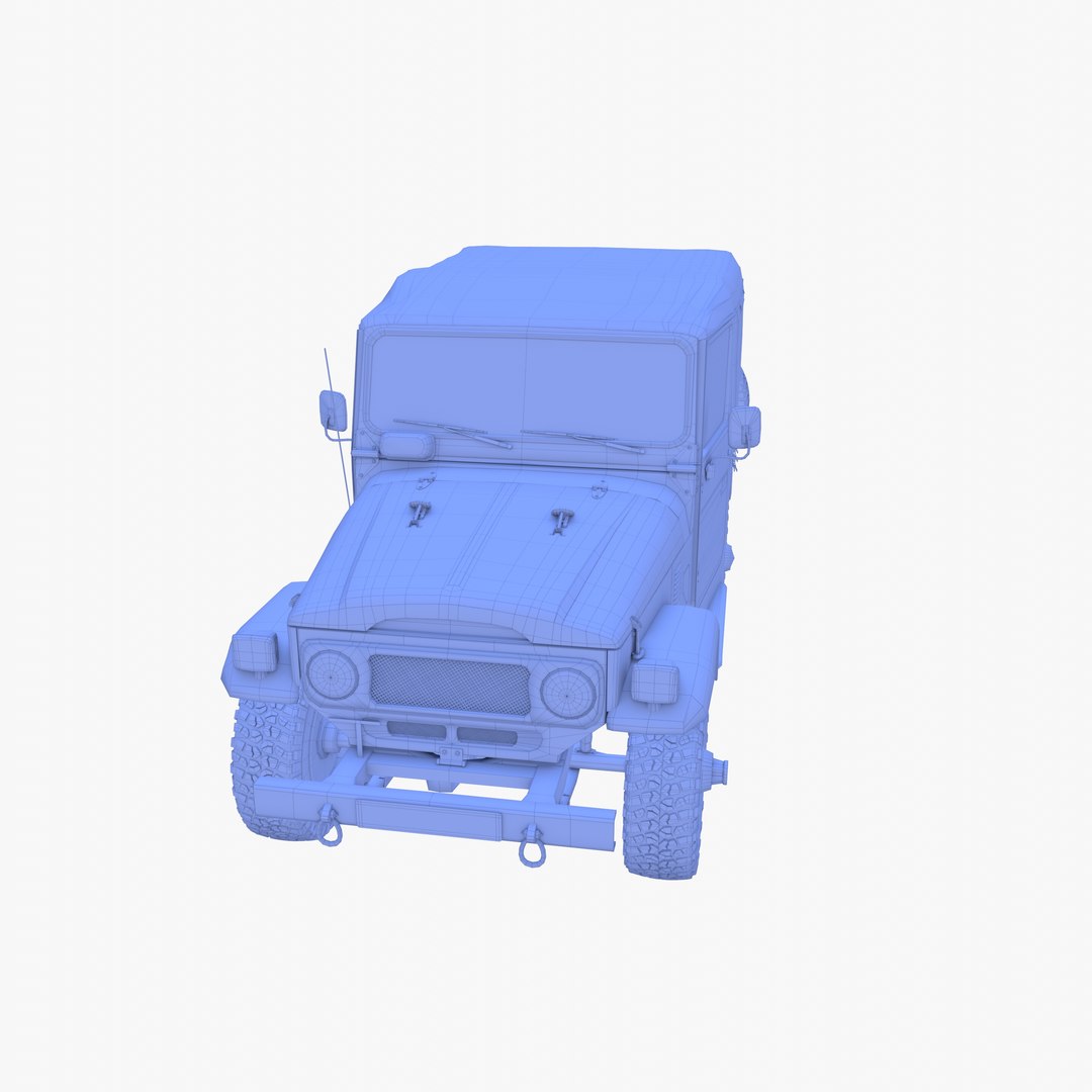 3D Model Generic 4x4 Car V2 - TurboSquid 2009689