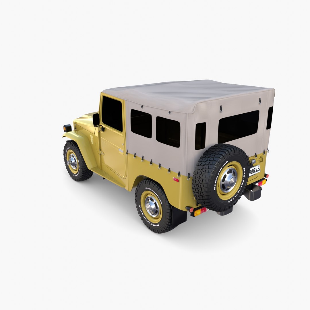 3D Model Generic 4x4 Car V2 - TurboSquid 2009689