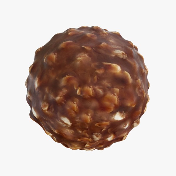 modelo 3d Bola de nueces y chocolate - TurboSquid 2391079