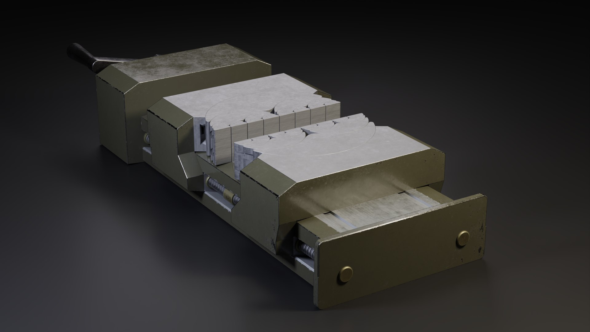 3D Fractal Vise - TurboSquid 1998418