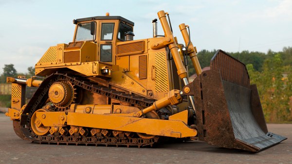 3D модель Бульдозер ПБР - TurboSquid 2160047