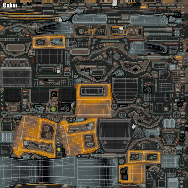 modelo 3d Bulldozer PBR - TurboSquid 2160047