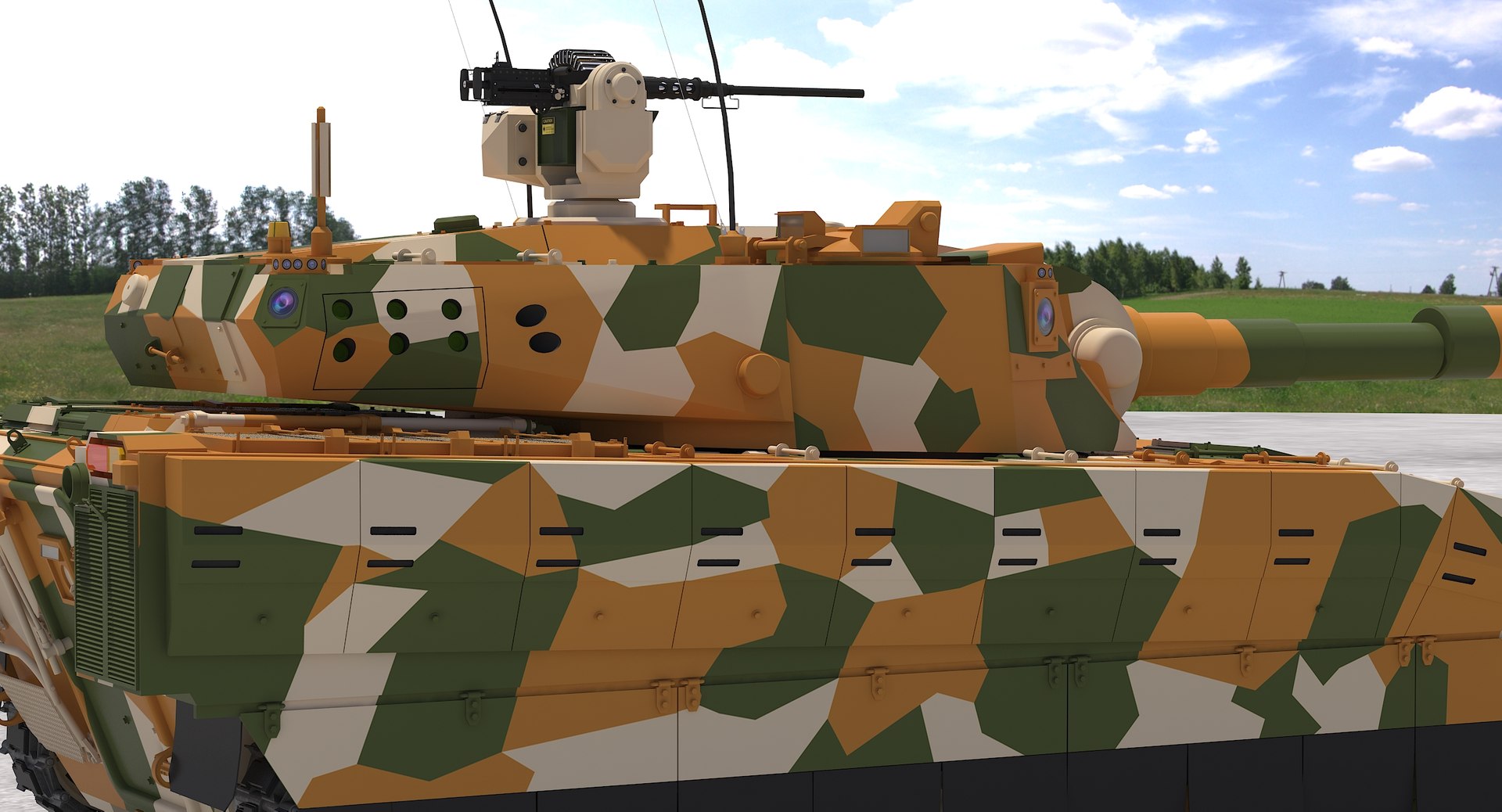 3D cv90 120-t light tank - TurboSquid 1168278