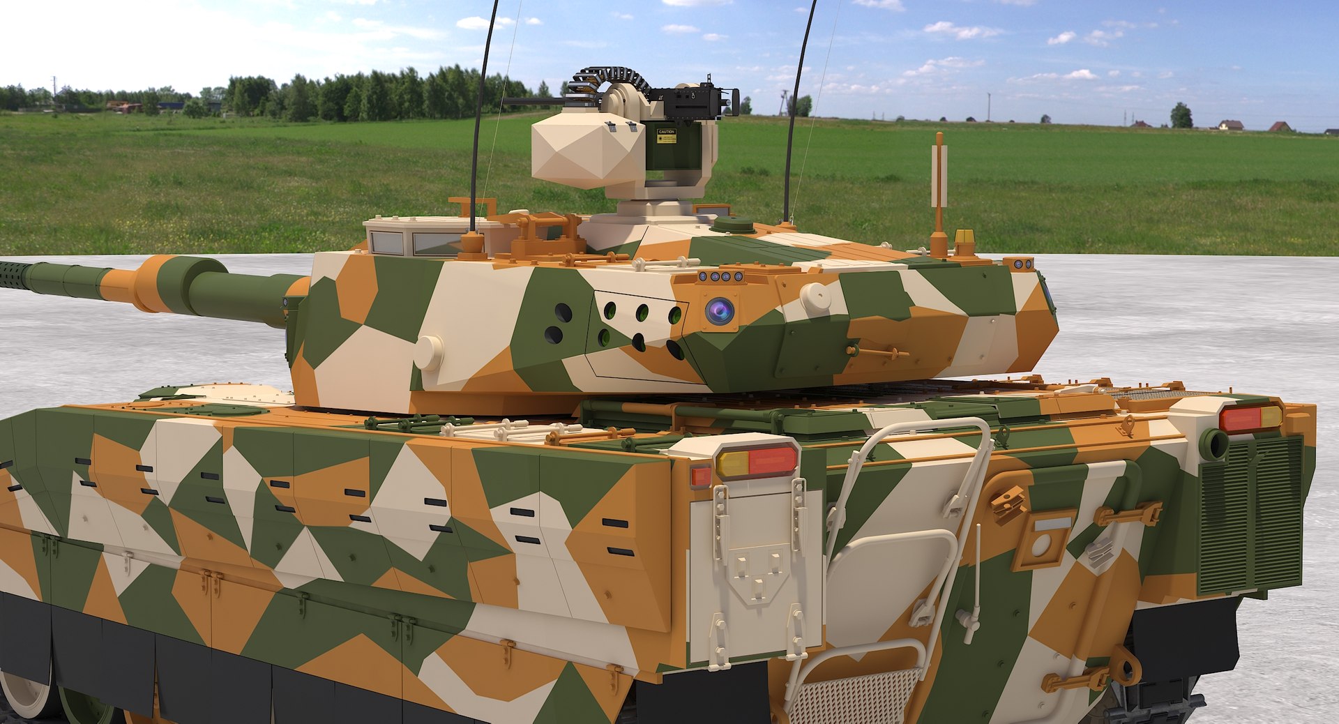 3D cv90 120-t light tank - TurboSquid 1168278