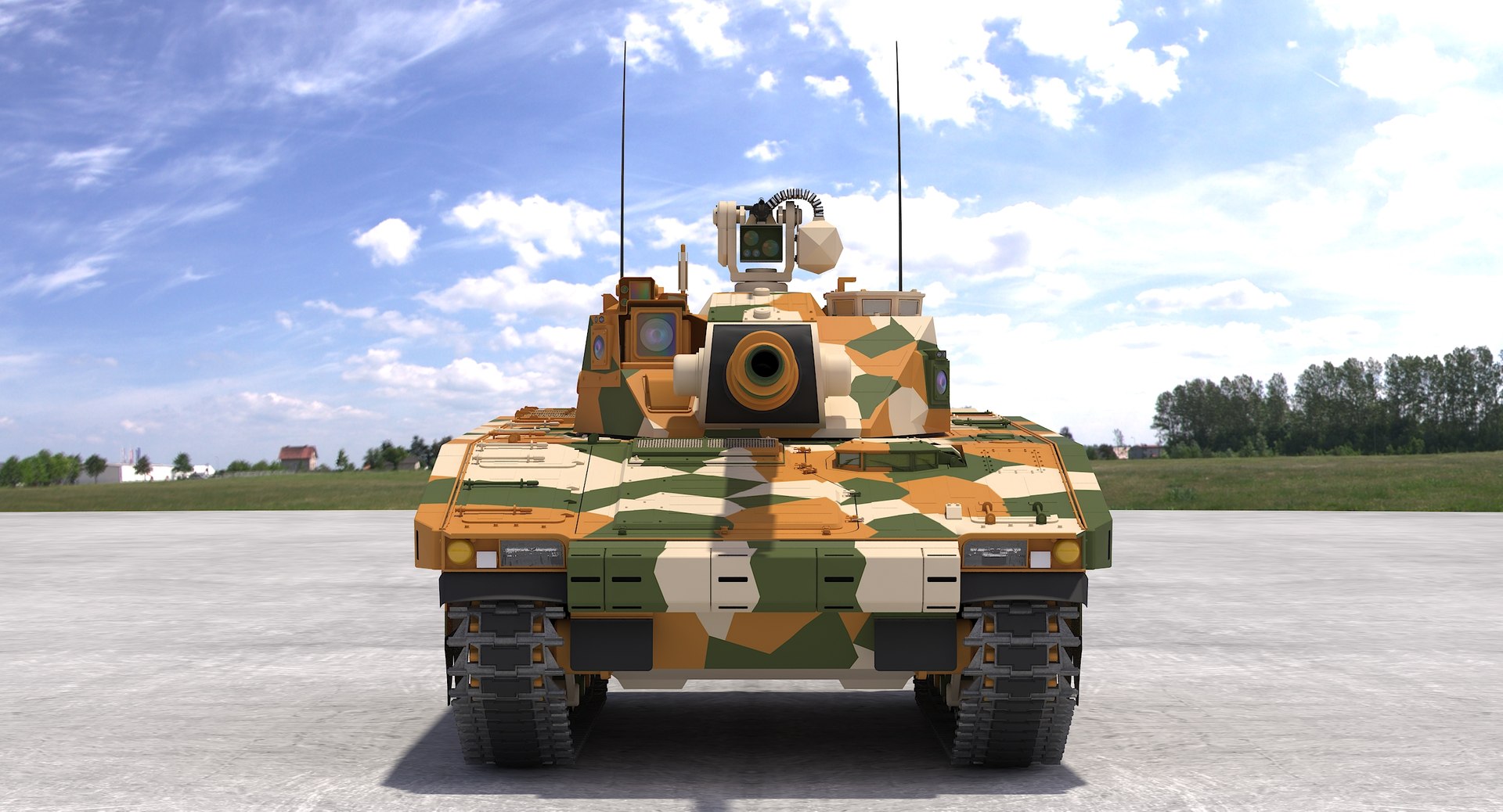 3D cv90 120-t light tank - TurboSquid 1168278