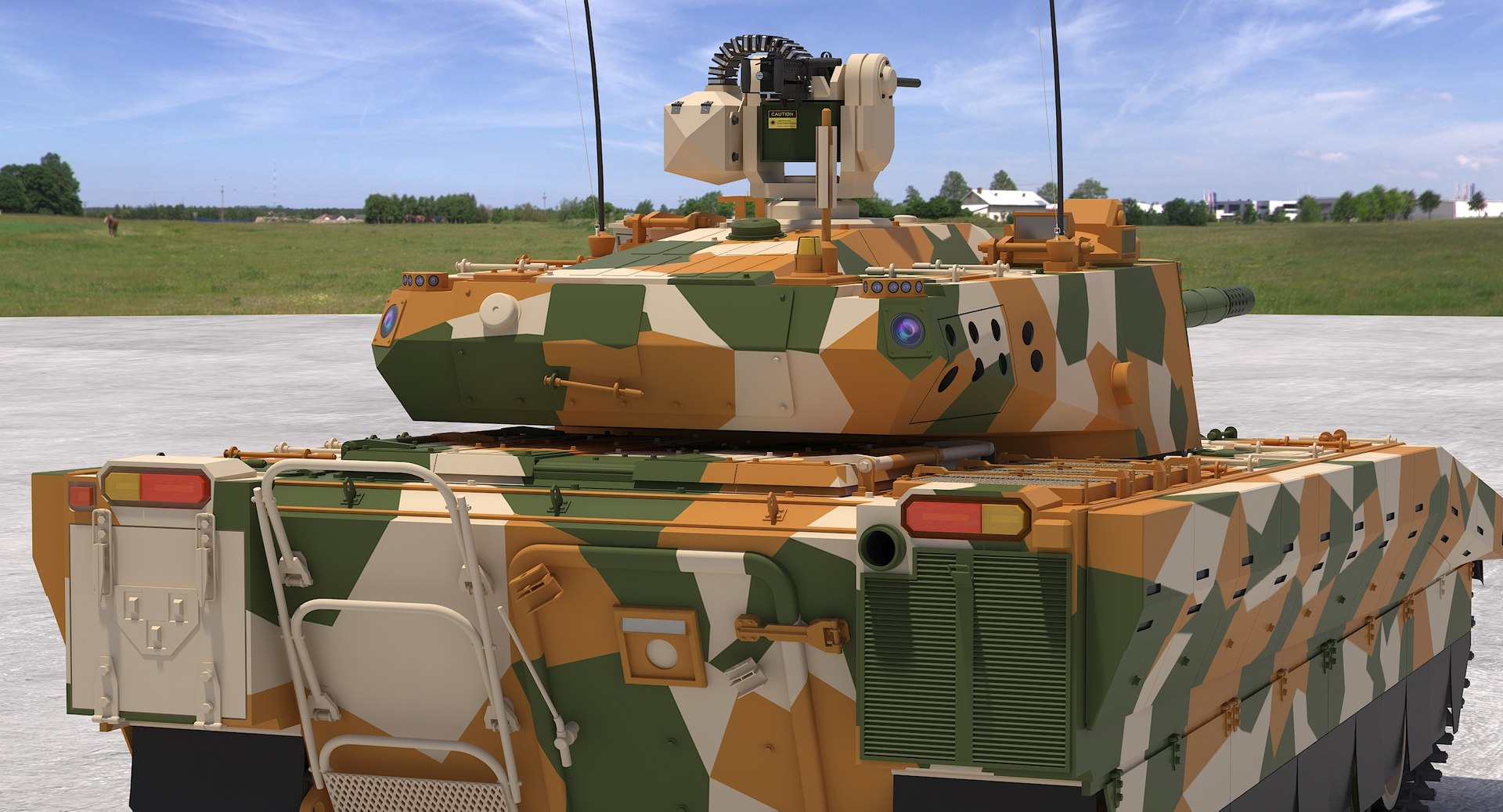 3D cv90 120-t light tank - TurboSquid 1168278