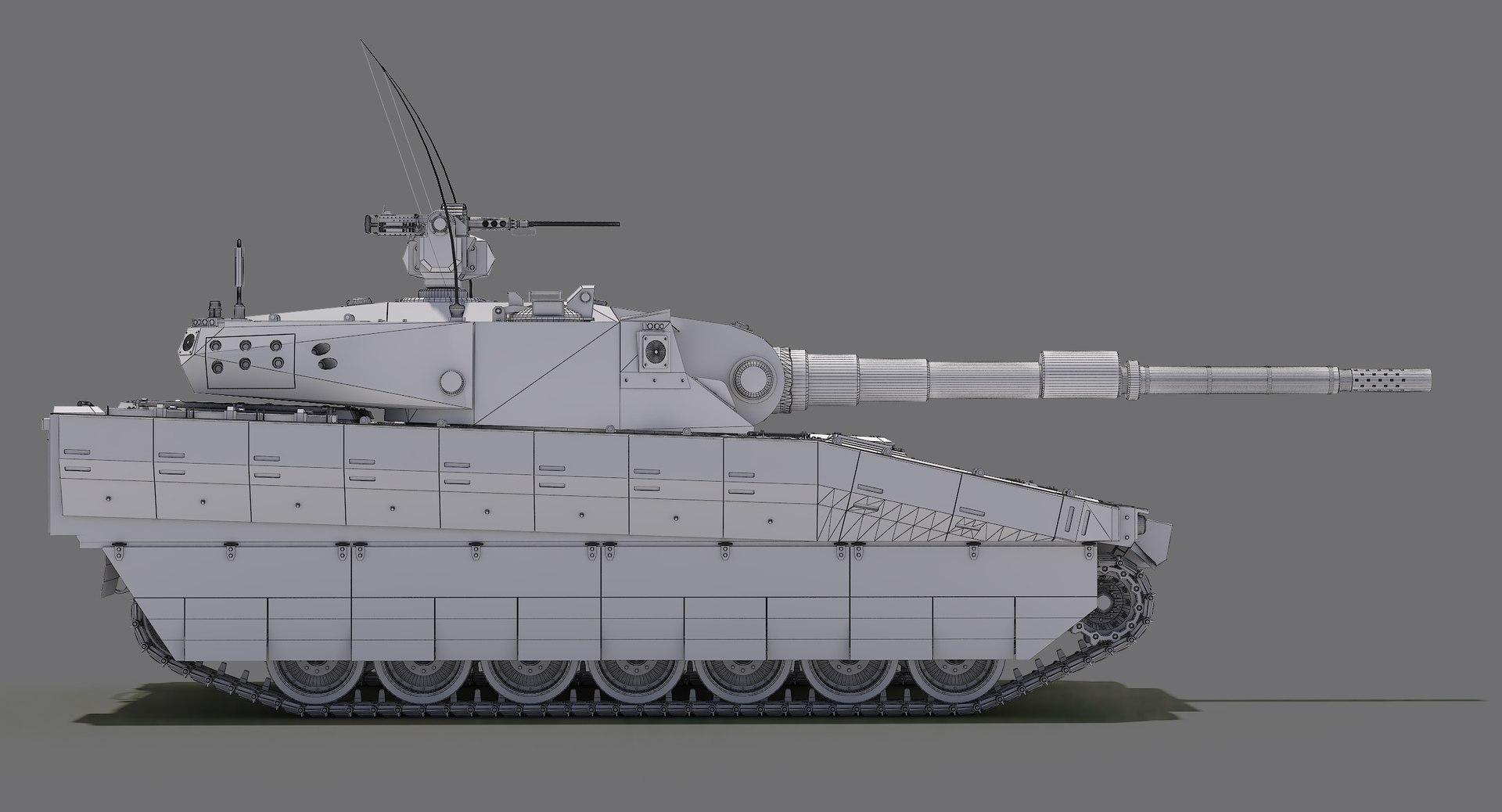 3D cv90 120-t light tank - TurboSquid 1168278