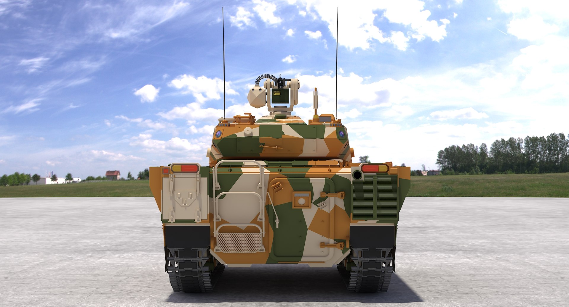 3D cv90 120-t light tank - TurboSquid 1168278