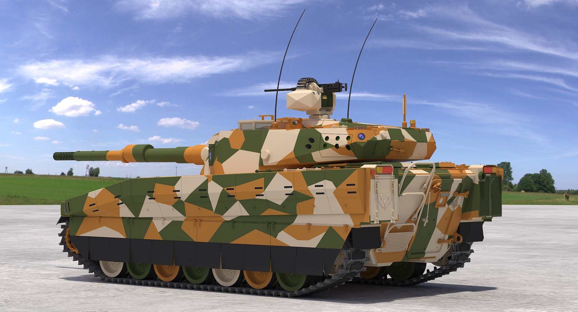 3D Cv90 120-t Light Tank - TurboSquid 1168278