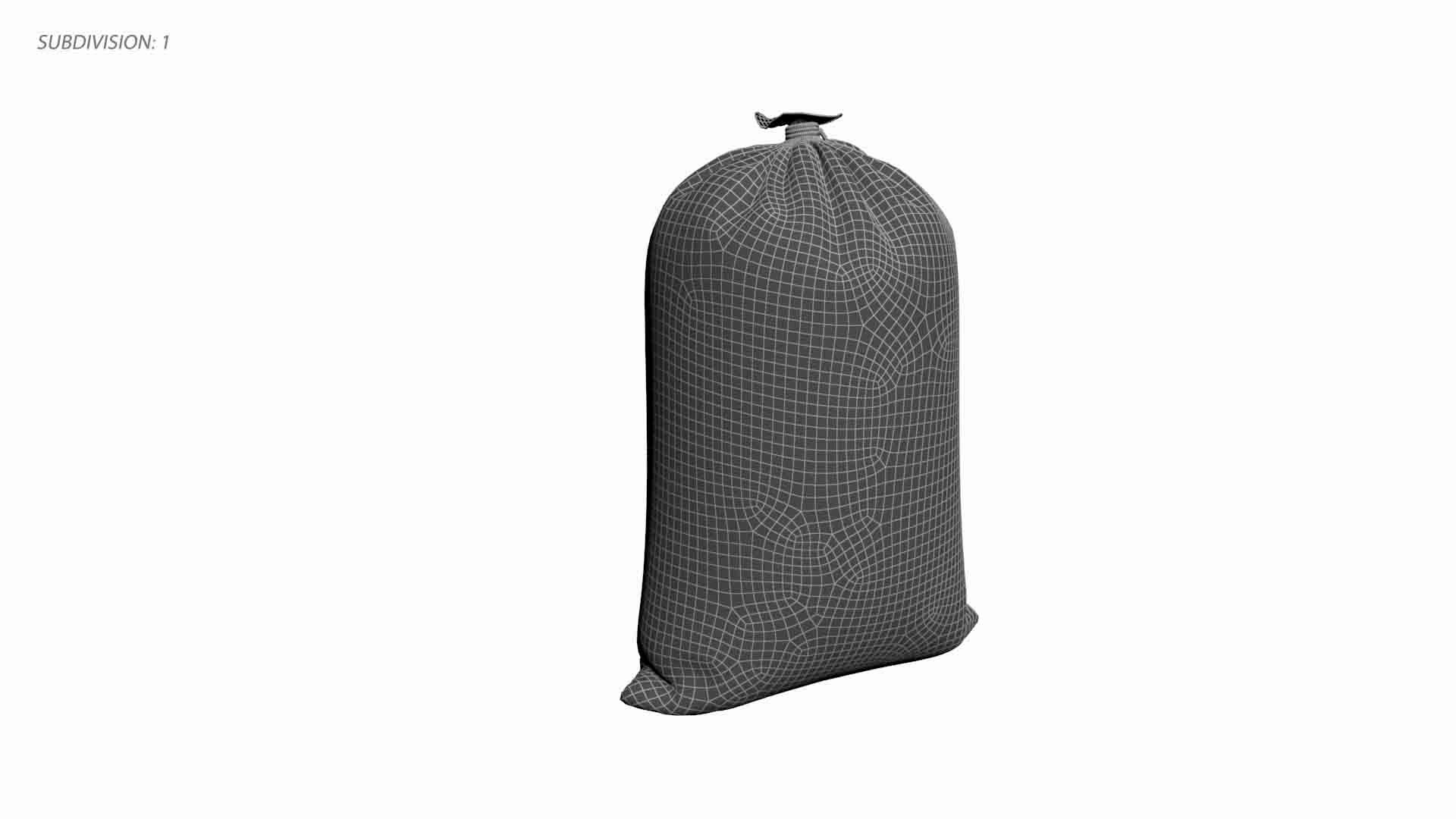 3D Sack Close - TurboSquid 2143744