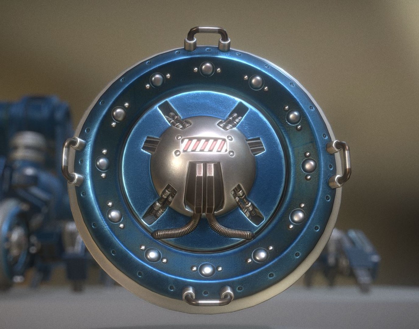 3d Ai Control Module Blue